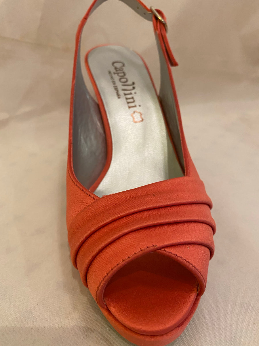 CP01 Capollini ladies sling back sandal – Lady Elegance & Chaps